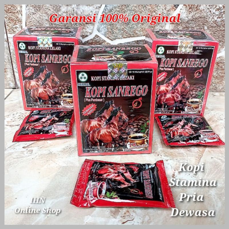 Jual KOPI SANREGO ASLI ORIGINAL / KOPI KESEHATAN KHUSUS PRIA | Shopee ...