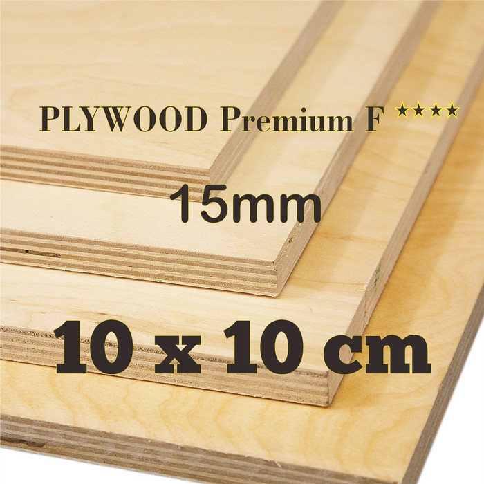 Jual Plywood 15mm 10 x 10 cm Kualitas Premium kayu birch | Shopee Indonesia