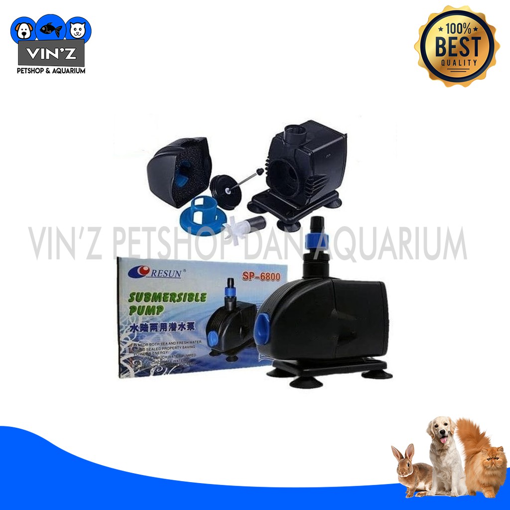 Jual Resun SP-6800 Pompa Air Celup Submersible Water Pump | Shopee ...
