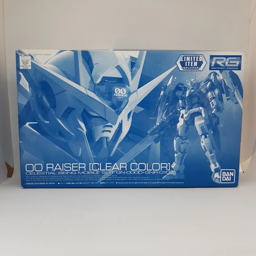 Jual Bandai Gundam RG OO Raiser Clear Color Limited Edition | Shopee ...