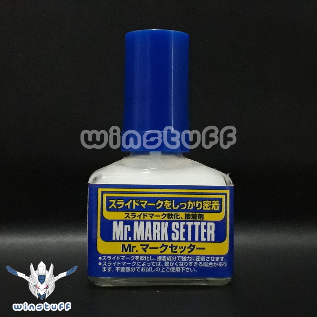 Jual Mr Mark Setter Mr Hobby Gundam Water Decal 40ML | Shopee Indonesia