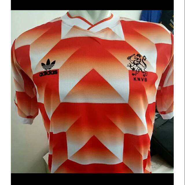 Jual Jersey Kaos Baju Bola Retro Classic Belanda Netherland Holland ...