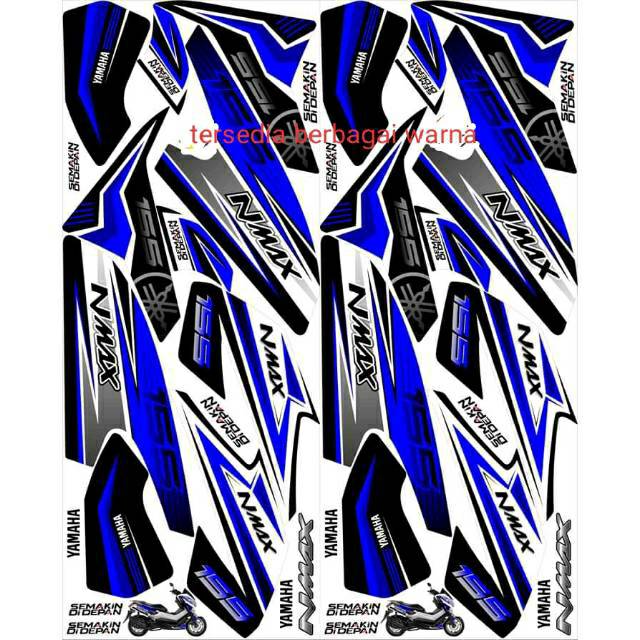 Jual Sticker Stripping Motor Yamaha NMAX Semi FullBoddy | Shopee Indonesia