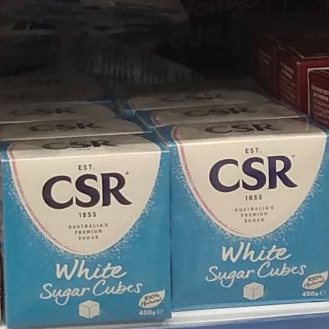 Jual CSR WHITE SUGAR CUBES 450gr | Shopee Indonesia