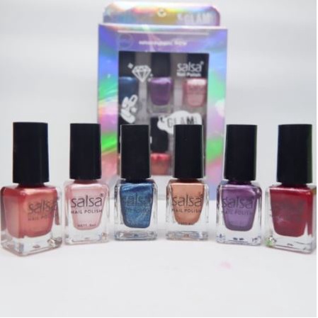 Jual SALSA GLAM KUTEX WARNA GLAMOUR ISI 6 | Shopee Indonesia