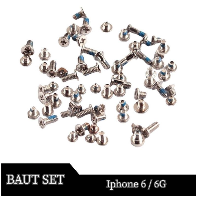 Jual Baut Set Iphone 6 / 6G | Shopee Indonesia