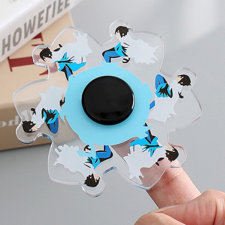 Jual MIISOO Fidget Spinner Gyro 3D Model Kartun karakter Penghilang ...