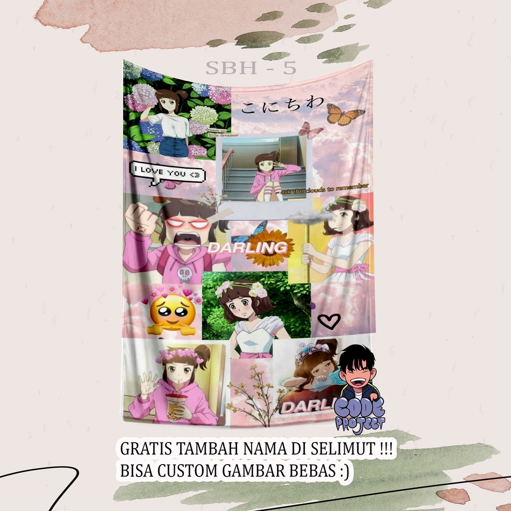 Jual SELIMUN SHINBI HOUSE - sinbi house - selimut custom shinbi house ...