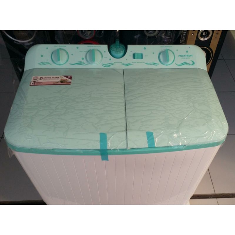 Jual MESIN CUCI POLYTRON 2 TABUNG PWM 9076 | Shopee Indonesia