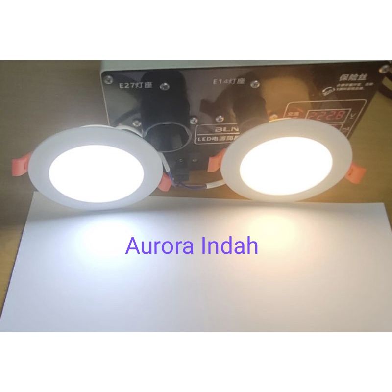 Jual Lampu Downlight LED 7 Watt Waseo (Putih Dan Warm White) | Shopee Indonesia