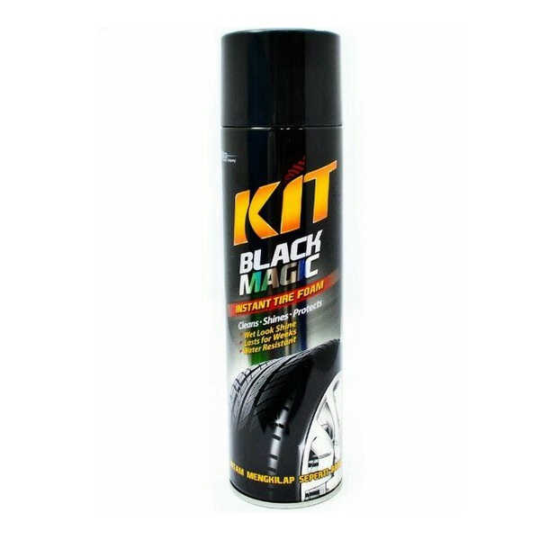 Jual KIT BLACK MAGIC INSTANT TIRE FOAM SPRAY 400ML/500ML ...