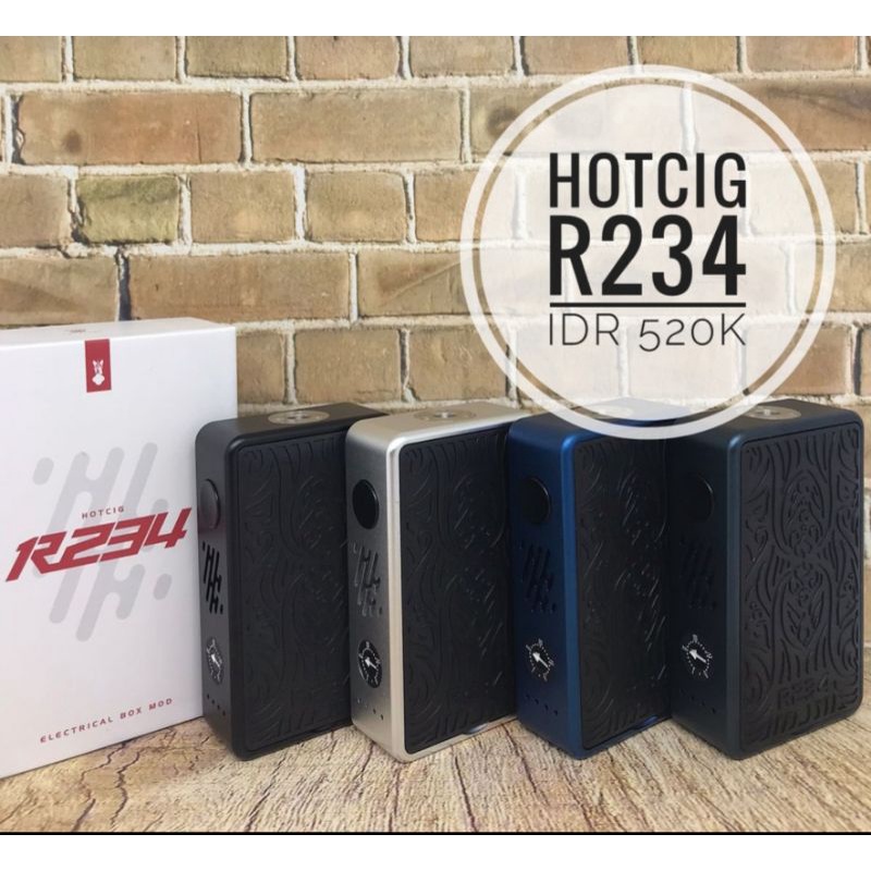 Jual New Hotcig R234 Mod by Hotcig X Vapeboss | Shopee Indonesia