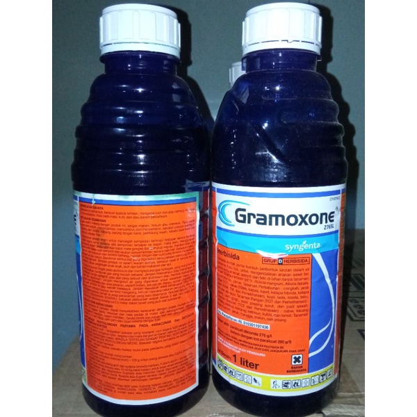 Jual Herbisida Gramoxone 276 Sl 1 Liter Racun Rumput Dan Gulma | Shopee ...