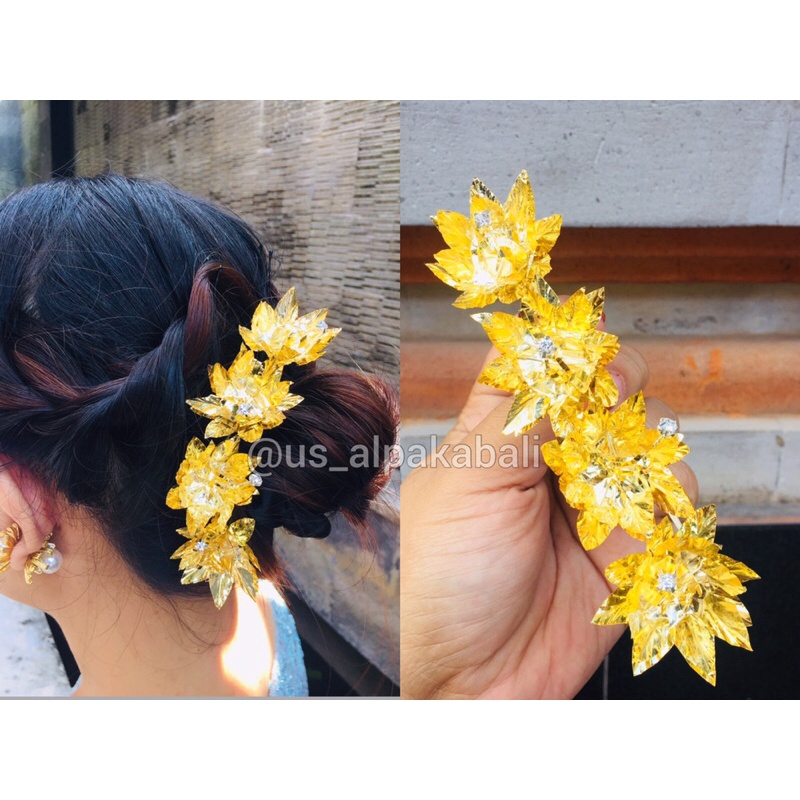 Jual SEMANGGI TUNJUNG/HIASAN KEPALA/BUNGA SANGGUL | Shopee Indonesia