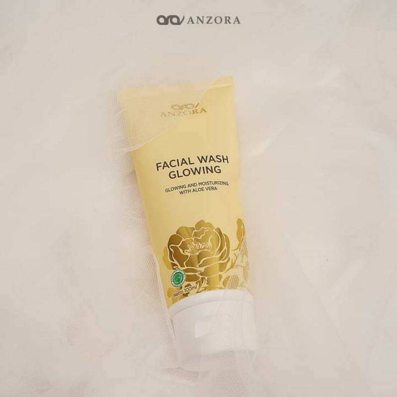 Jual ANZORA FACIAL WASH GLOW | Shopee Indonesia
