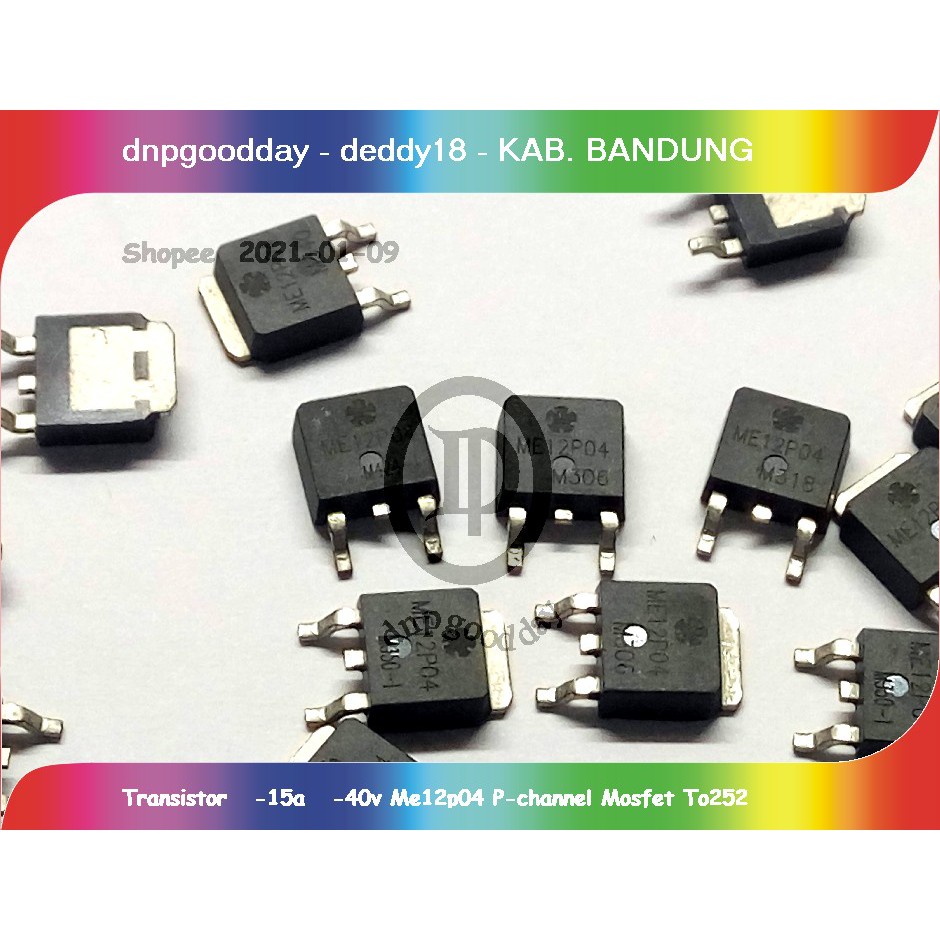 Jual Transistor -15a -40v Me12p04 P-channel Mosfet To252 | Shopee Indonesia