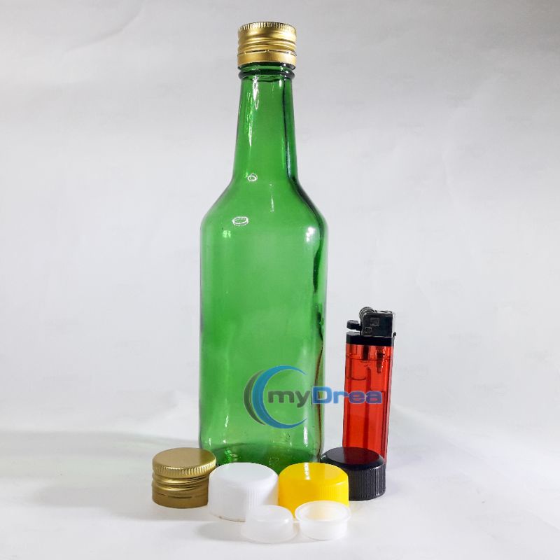 Jual Botol SOJU SOLJU JINRO 350ml Kaca Hijau POLOS - NO EMBOSS Minuman ...