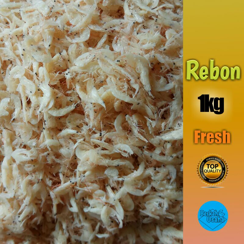 Jual IKAN ASIN REBON 1KG//IKAN REBON//UDANG REBON//IKAN ASIN MURAH ...