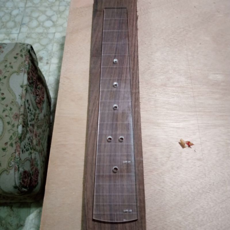 Jual Fretboard Template Ukulele Tenor Bahan Arkilik 3 mm | Shopee Indonesia