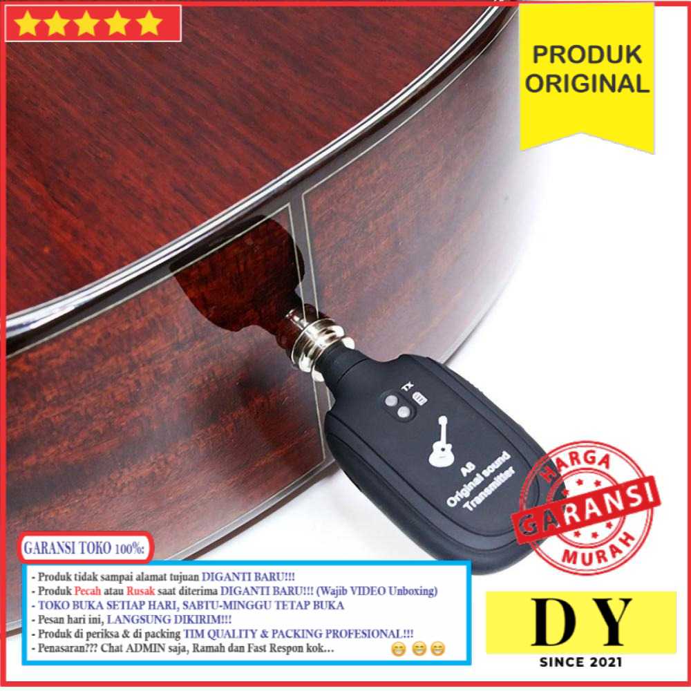Jual GARANSI Alat Pengubah Gitar l=elektrik Listrik dari Kabel Menjadi ...