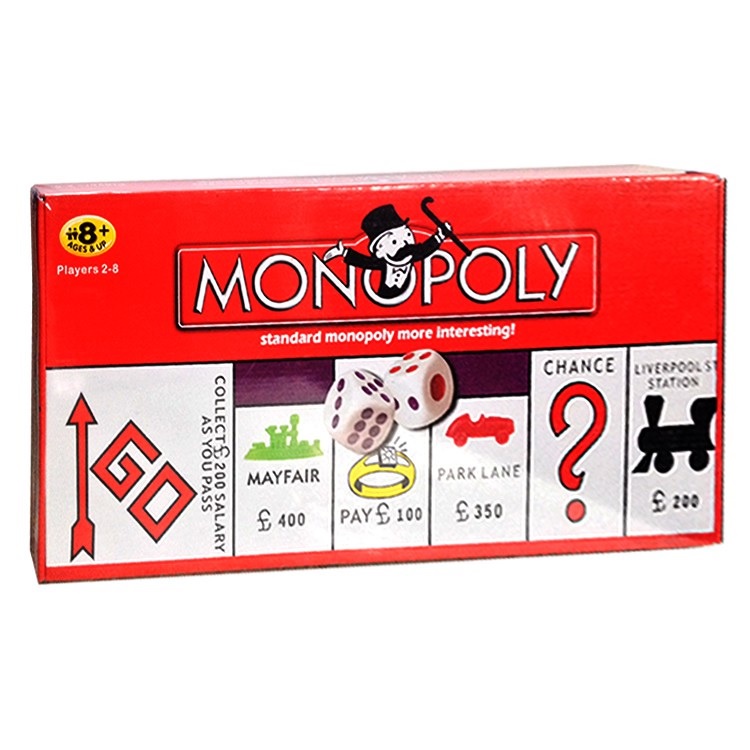 Jual MONOPOLY MAINAN MONOPOLY MONOPOLY MERAH MONOPOLY RED SERIES ...