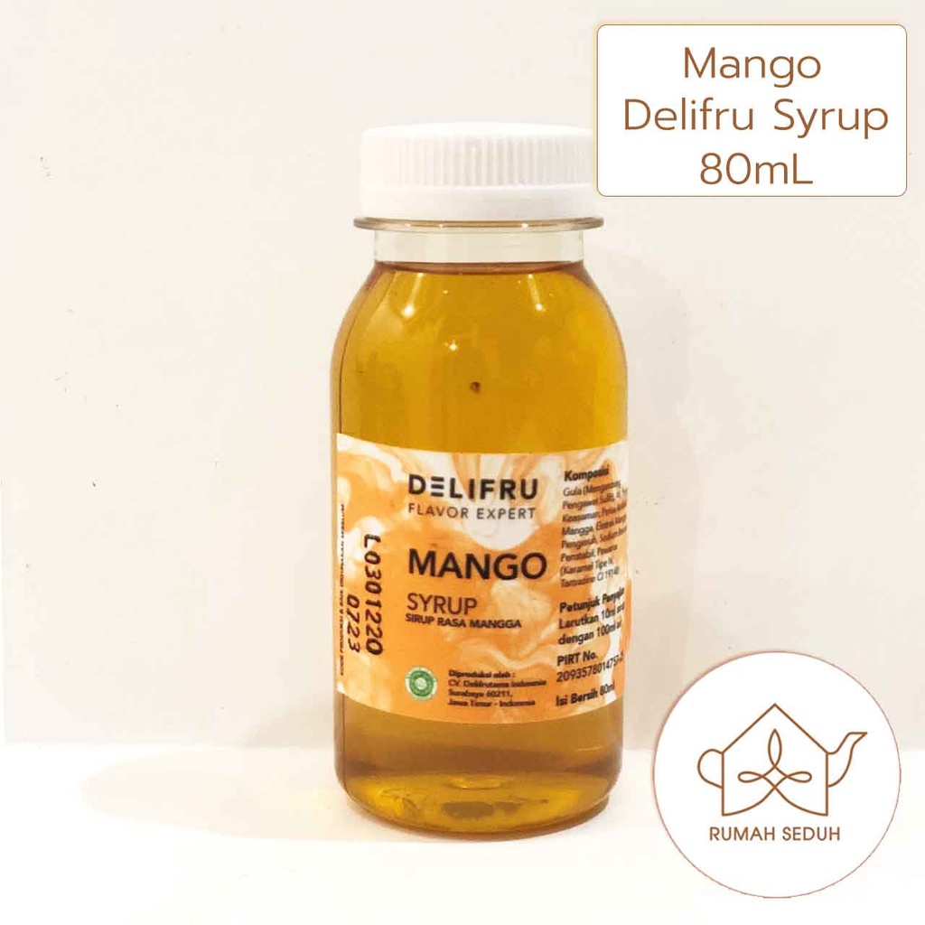 Jual 80mL Sirup Delifru Semua Rasa - Delifru Syrup Mini Trial Size ...
