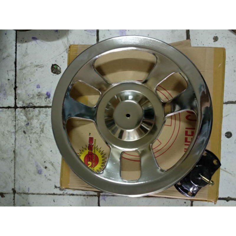 Jual weldop Truck/Bus ring 16 model kotak chrome belakang saja 2 pcs ...