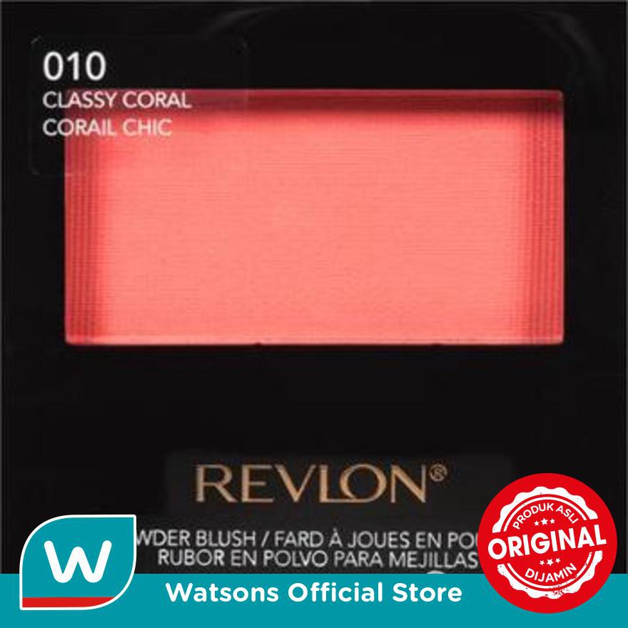 Jual Revlon Powder Blush Haute - Classy Coral | Shopee Indonesia