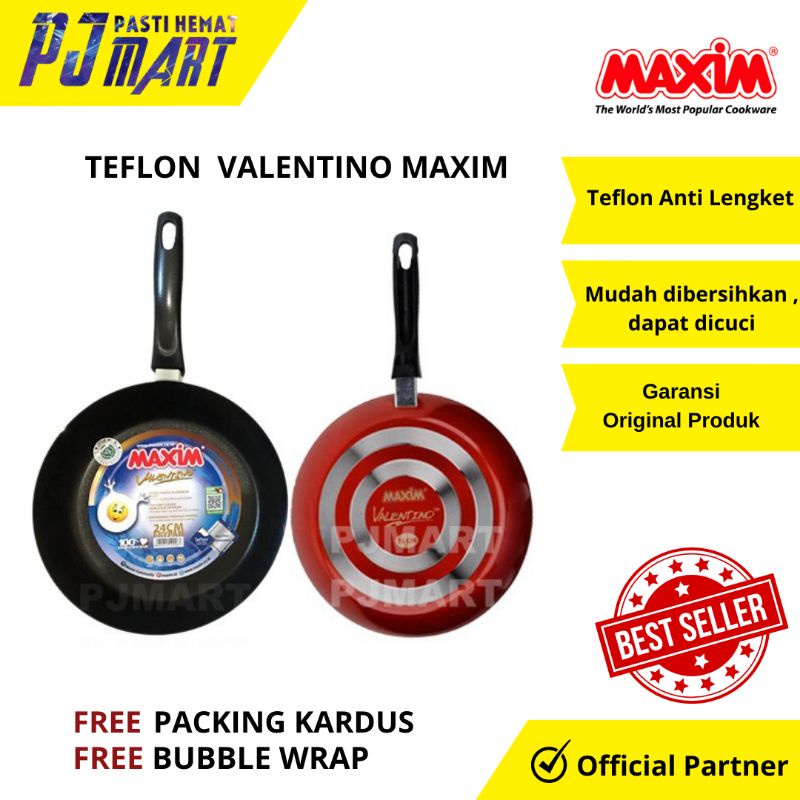 Jual Teflon Valentino Maxim | Teflon Anti Lengket | Teflon Sosis ...