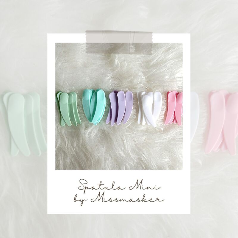 Jual Spatula Mini Ukuran 5 cm Spatula Masker Spatula Masker Cosmetic ...