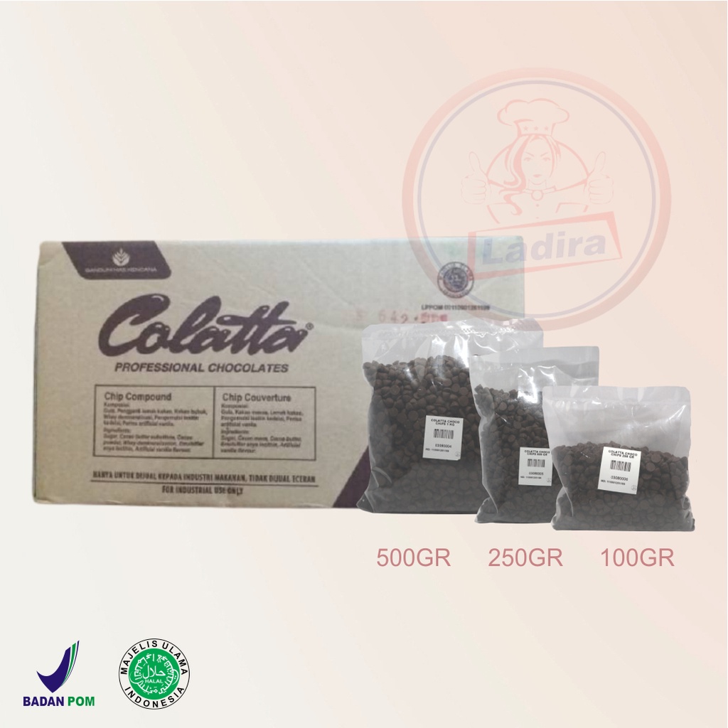 Jual COLATTA CHOCO CHIPS 100 GR | Shopee Indonesia