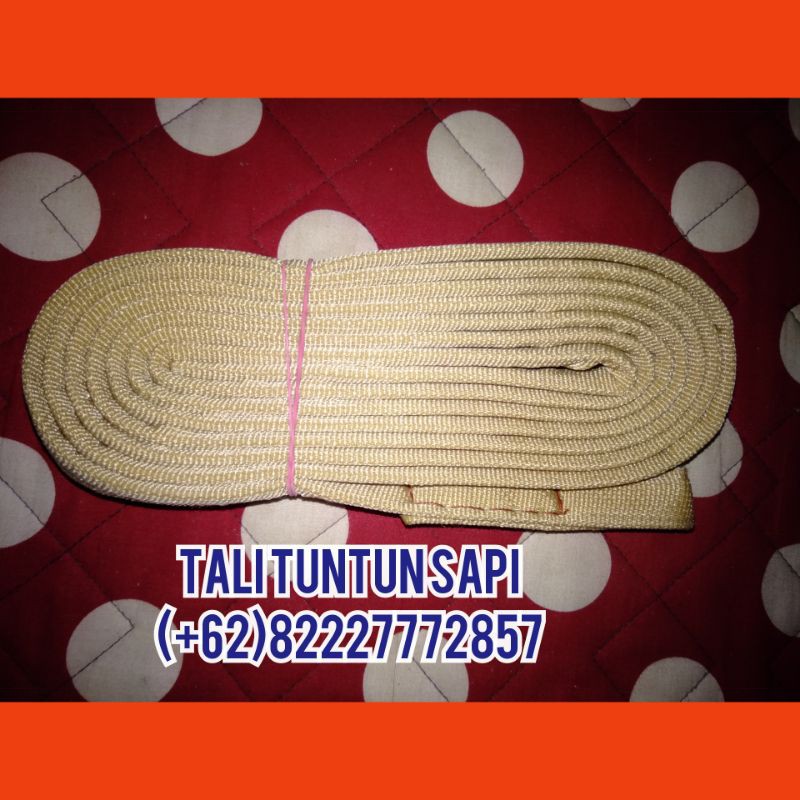 Jual TALI TUNTUN SAPI / TALI HADLE PASANGAN HEAD HALTER SAPI / TALI ...