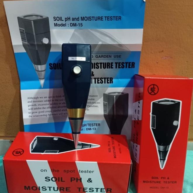 Jual Soil Ph & Moisture Tester Dm 15 Takemura | Shopee Indonesia
