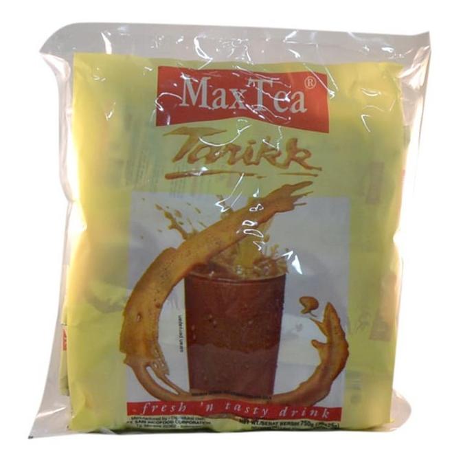 Jual [[COD]] MaxTea Max tea Teh Tarik 25gram 1bag Isi 30 Pcs | Shopee Indonesia