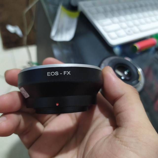 Jual Adapter Lensa for Fujifilm to lensa Canon EOS EF EF-S Ke FX untuk ...