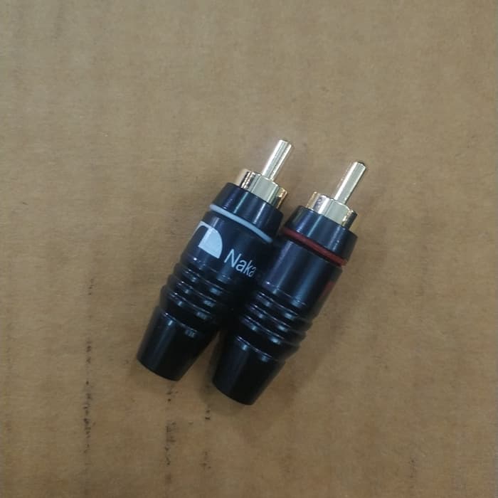 Jual jack RCA nakamichi / jek RCA nakamichi / RCA gold | Shopee Indonesia