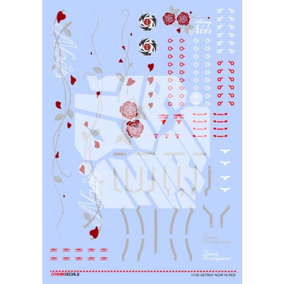 Jual ASTRAY NOIR HI RES DECAL 1/100 | Shopee Indonesia