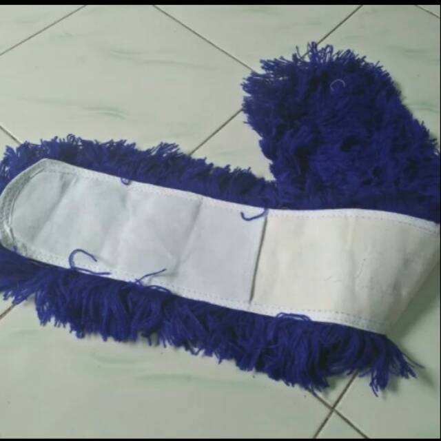 Jual Refill Kain Lobby duster biru 80 cm | Shopee Indonesia