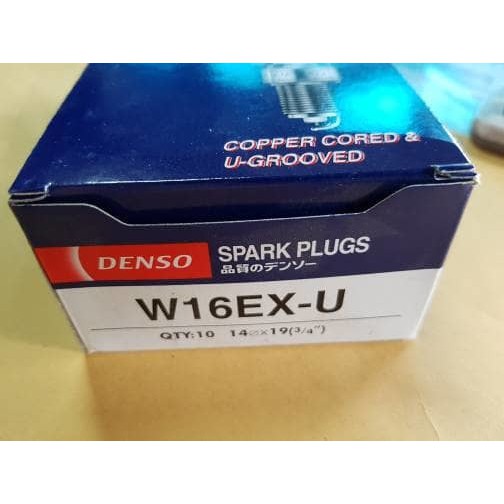 Jual BUSI DENSO W16EX-U BUSI KIJANG 5K 7K KAPSUL CARRY FUTURA L300 KATANA | Shopee Indonesia