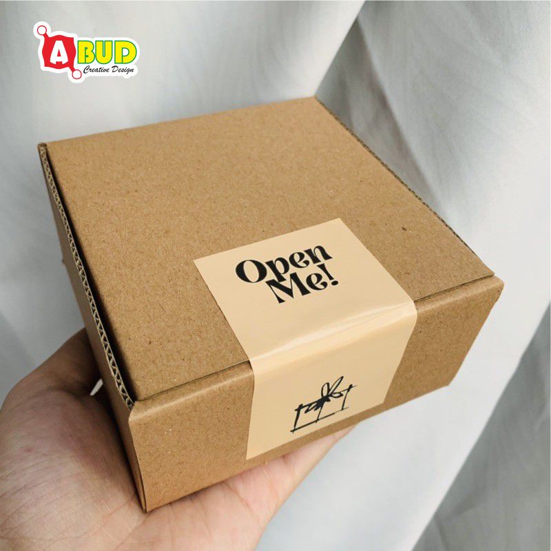 Jual Sticker Segel OPEN ME Label Pengiriman ANTI LUNTUR ANTI AIR by ...