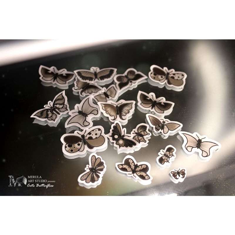 Jual Cute Butterfly Stickers | Stiker Kupu Kupu Kecil | Sticker deco ...