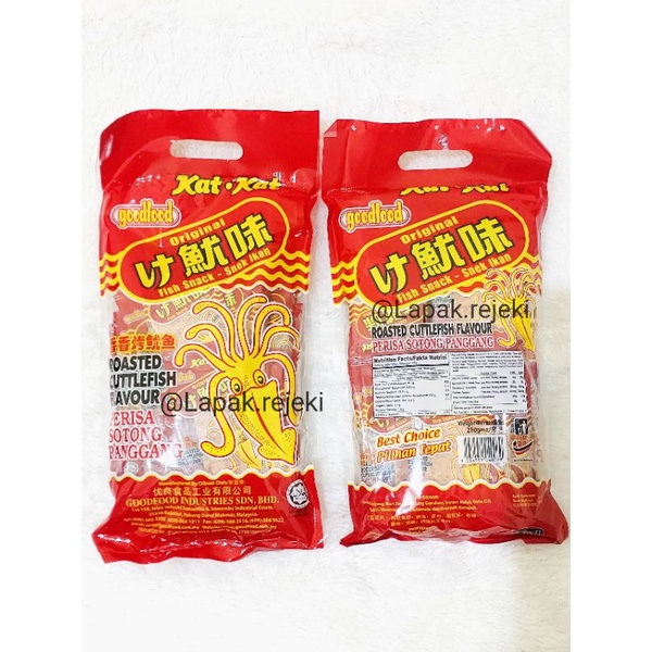 Jual Snek Kat-Kat Sotong Panggang / Fish Snack Roasted Cuttlefish ...