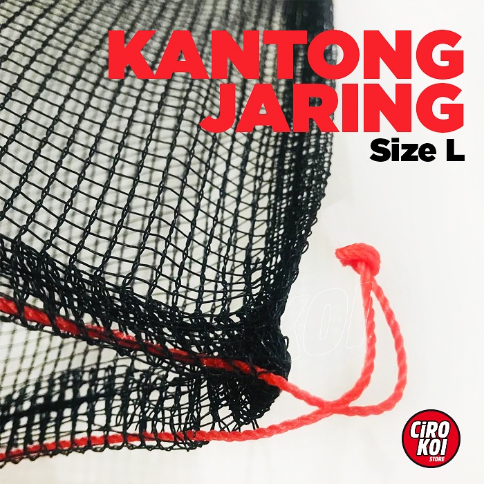 Jual KANTONG JARING / waring / Kantong Media Fiter / jaring kuat tebal ...