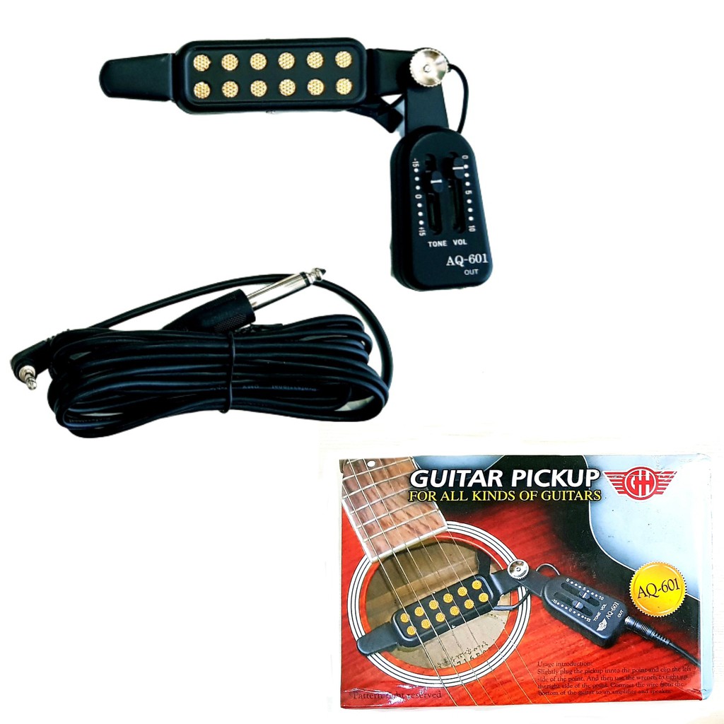 Jual pickup gitar akustik spul spool gitar akustik import aq 601 ...