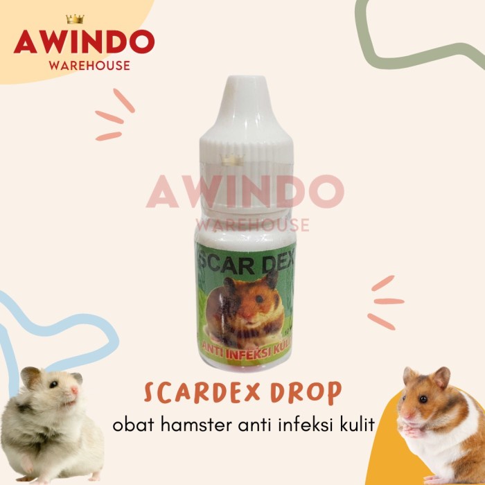 Jual hamster-vitamin-obat- scar dex - obat hamster anti infeksi kulit ...