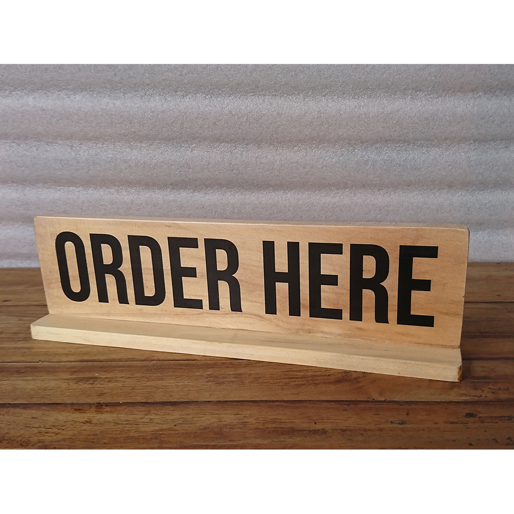Jual Penanda Meja Order here | Shopee Indonesia