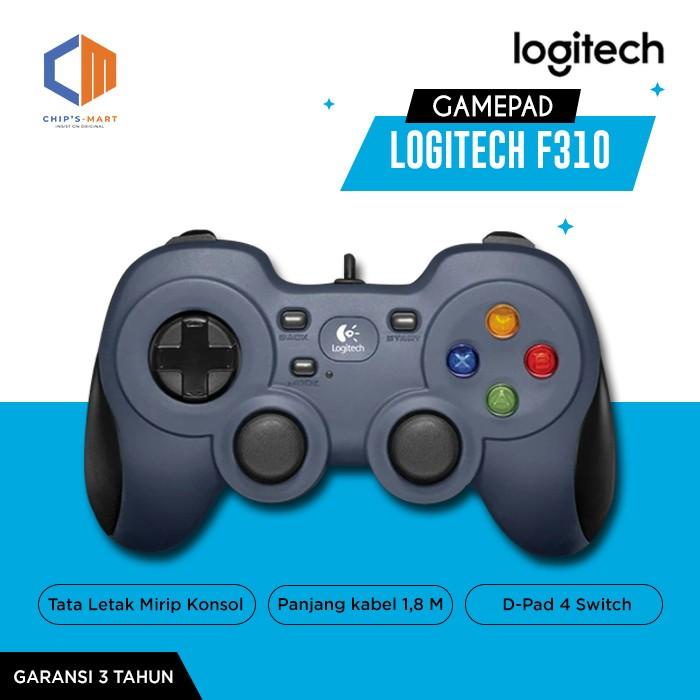 Jual Gaming Logitech F310 Gamepad Joystick Game Stick Controller ...