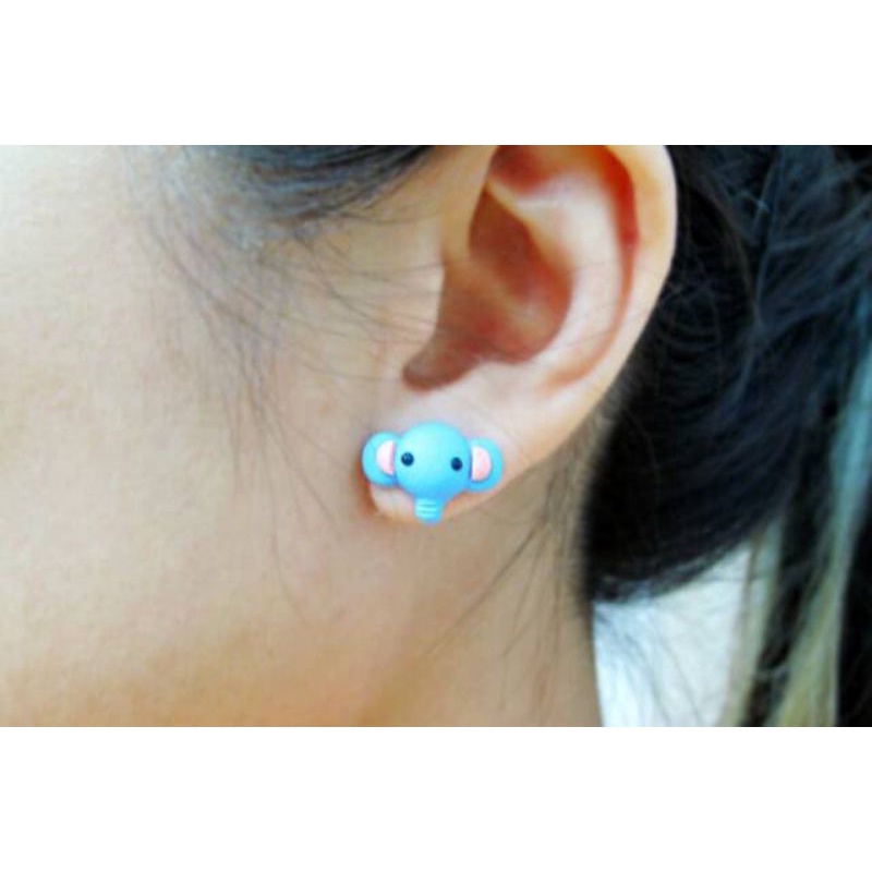 Jual Anting clay gajah dumbo biru | Shopee Indonesia