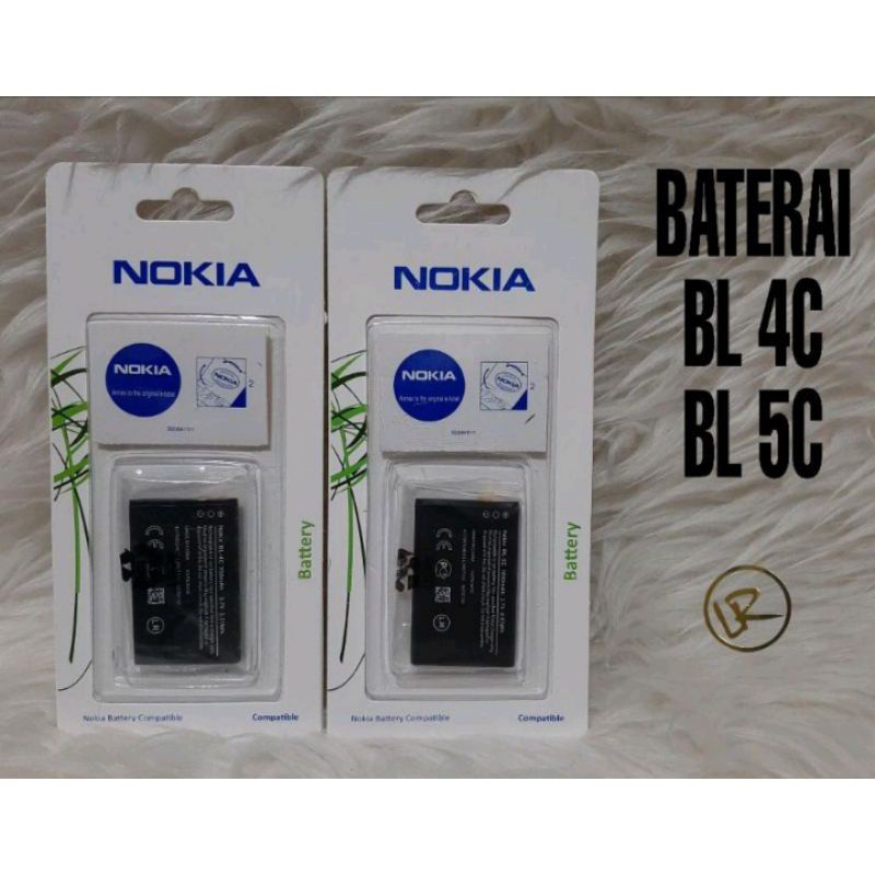 Jual baterai hp Nokia BL 5C/BL 4C/BL 4CB/BL 5CB 100% ORI | Shopee Indonesia