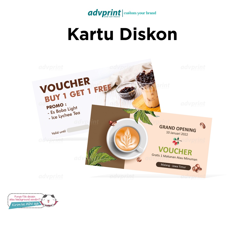 Jual KARTU MEMBER VOUCHER DISKON KARTU DISKON MEMBER CARD KUPON VOUCHER ...